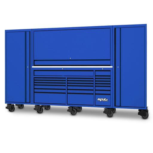 SP Tools SP44890BL 128" USA Sumo Series Complete Workstation - Blue/Black
