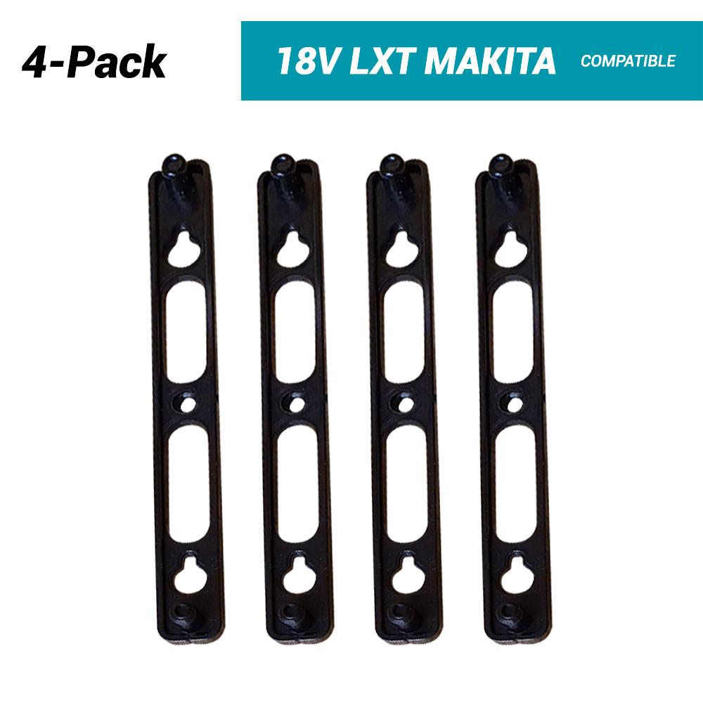 StealthMounts CMC-MK-B 18V Makita LXT 2-Pack Black Double Charger ...