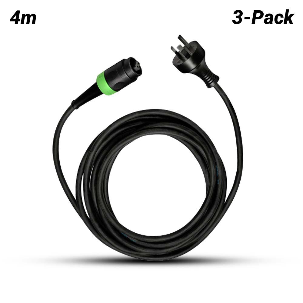 Festool Heavy-Duty-4/3 (203936) 3-Pack 4m Heavy Duty Plug-It Cable