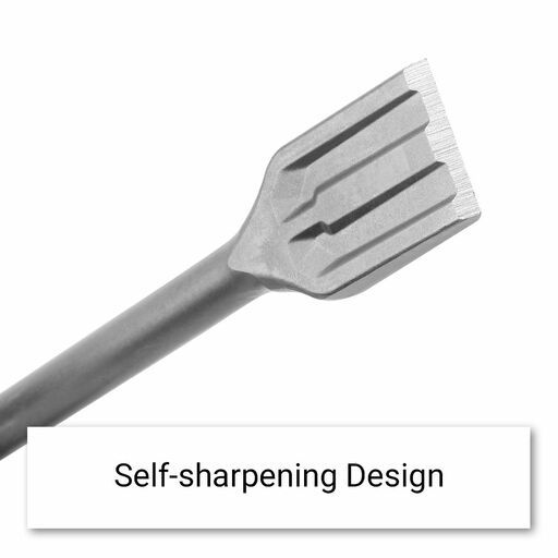 Milwaukee 4932478264 250 x 40mm SDS PLUS SLEDGE Wide Chisel Demolition Bit