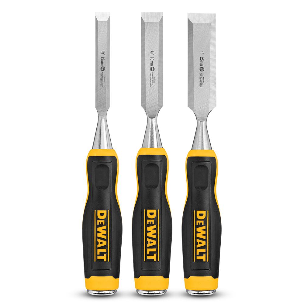 DeWalt DWHT16862 3pce Wood Chisel Set