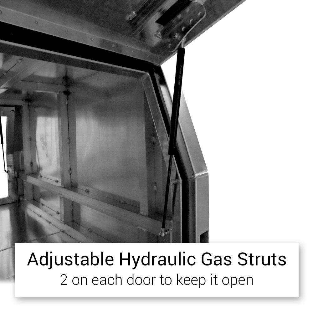 Daytona D18FC2 1800mm x 1800mm x 860mm 2 Door 2.5mm Aluminium Flat ...