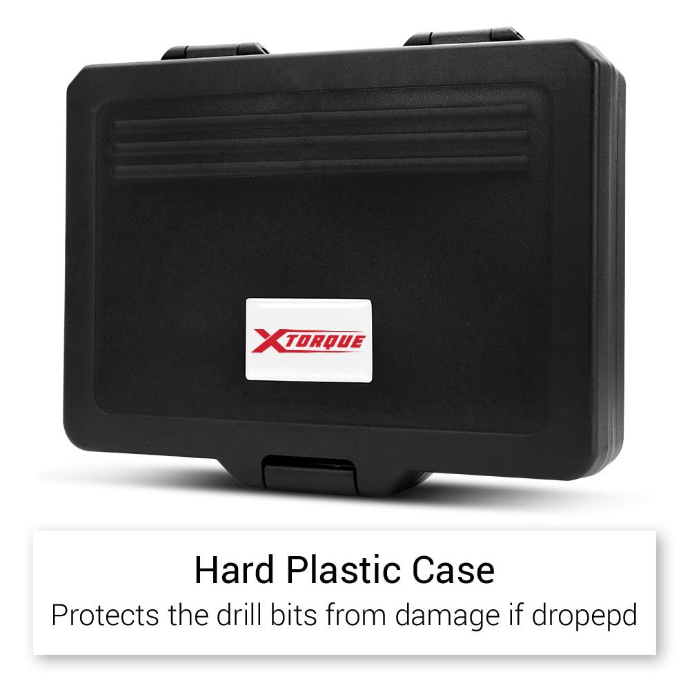 Xtorque XTCT113 113pce Coloured Ring Torsion Magnetic Driver Drill Bit Set