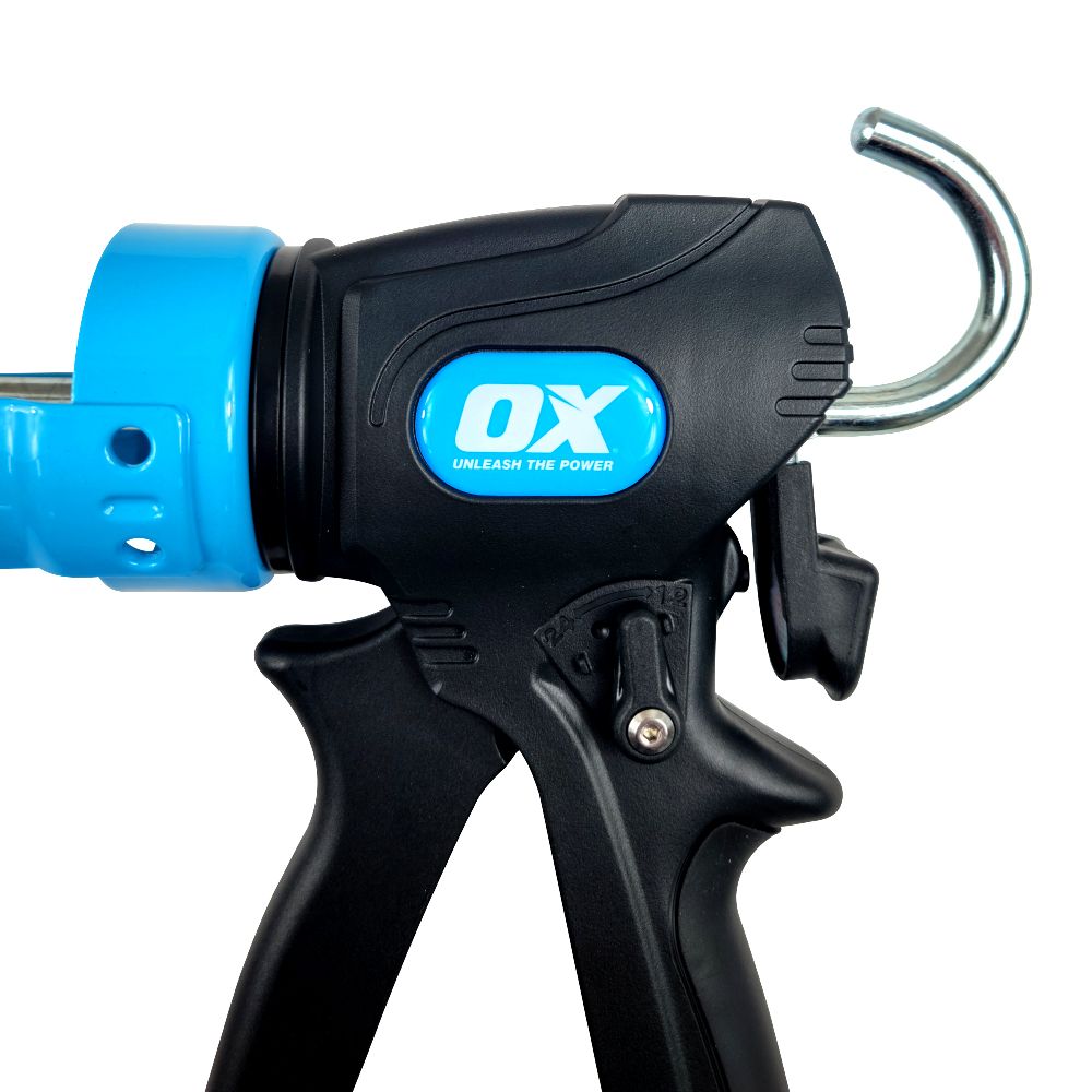 OX Tools OX-P045430 OX PRO 310ml Dual Thrust Caulking Gun