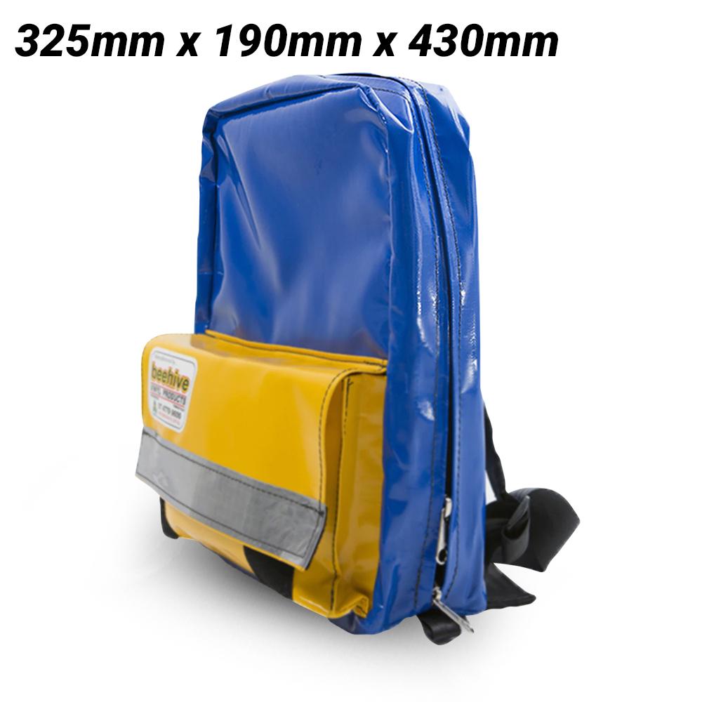 Beehive Vinyl BPACK 325mm x 190mm x 430mm Heavy Duty Vinyl Back Pack