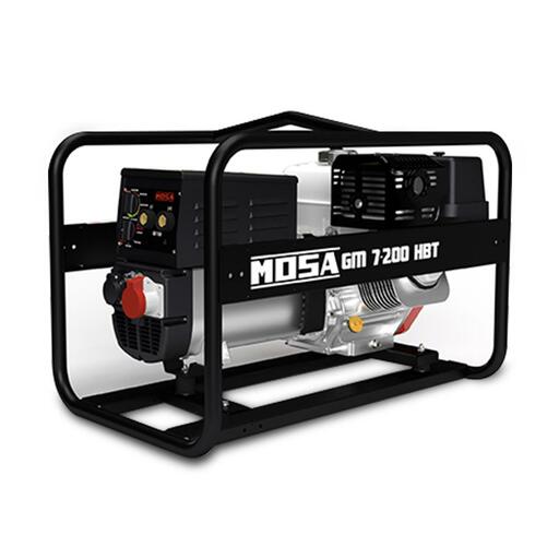 MOSA GM 7-200 HBT (C1TN7040R) 7kVA Single Phase Petrol D.C Arc Welder ...