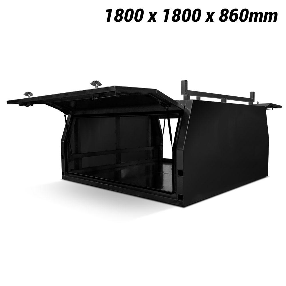 Daytona D18BC2 1800mm x 1800mm x 860mm 2 Door 2.5mm Aluminium Black ...