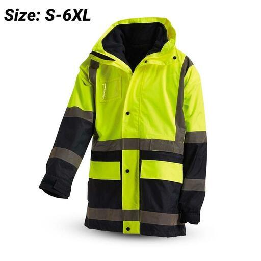 Workit Workwear 3004YN 5-in-1 2-Tone Yellow/Navy Waterproof Biomotion ...