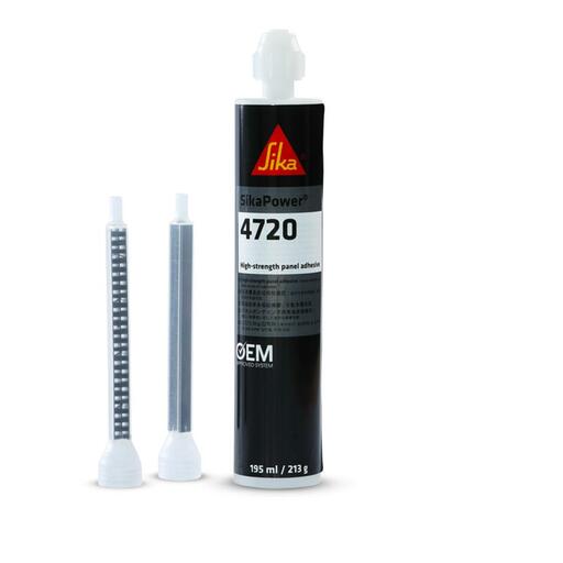 Sika 637769 195ml SikaPower 4720 High-Strength Panel Adhesive - Black