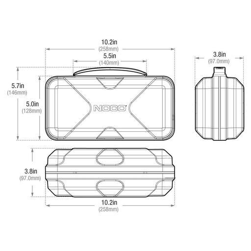 NOCO GBC013 Boost Sport/Plus EVA Protection Case for GB20/GB40