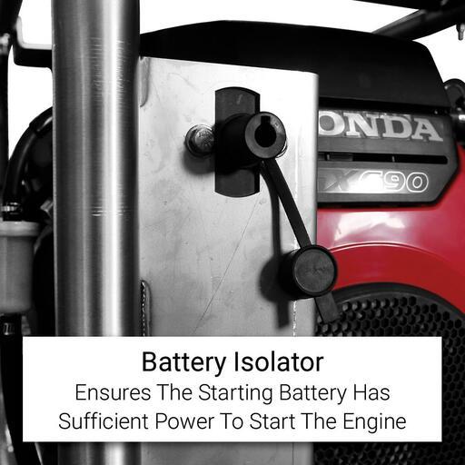 Typhoon TRANSFORMER 5000 27HP 5075PSI Water Jetter Powered by Honda GX690