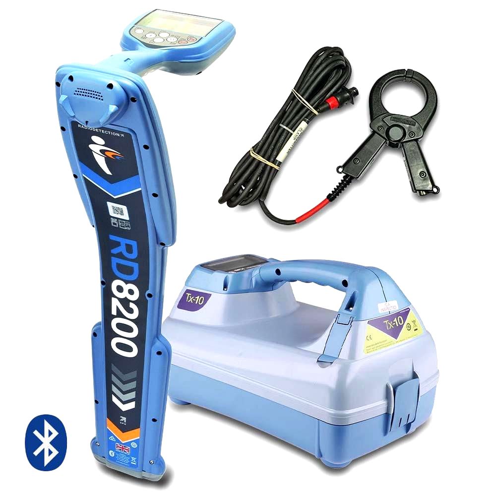 Radiodetection 10/8200-TX10B-100 Cable and Pipe Locator with Bluetooth ...