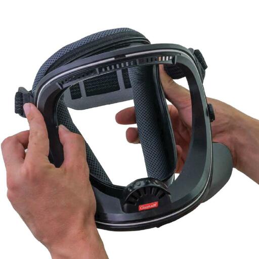 Maxisafe RFU837-CB Unimask Protective Face Shield with Basic PAPR