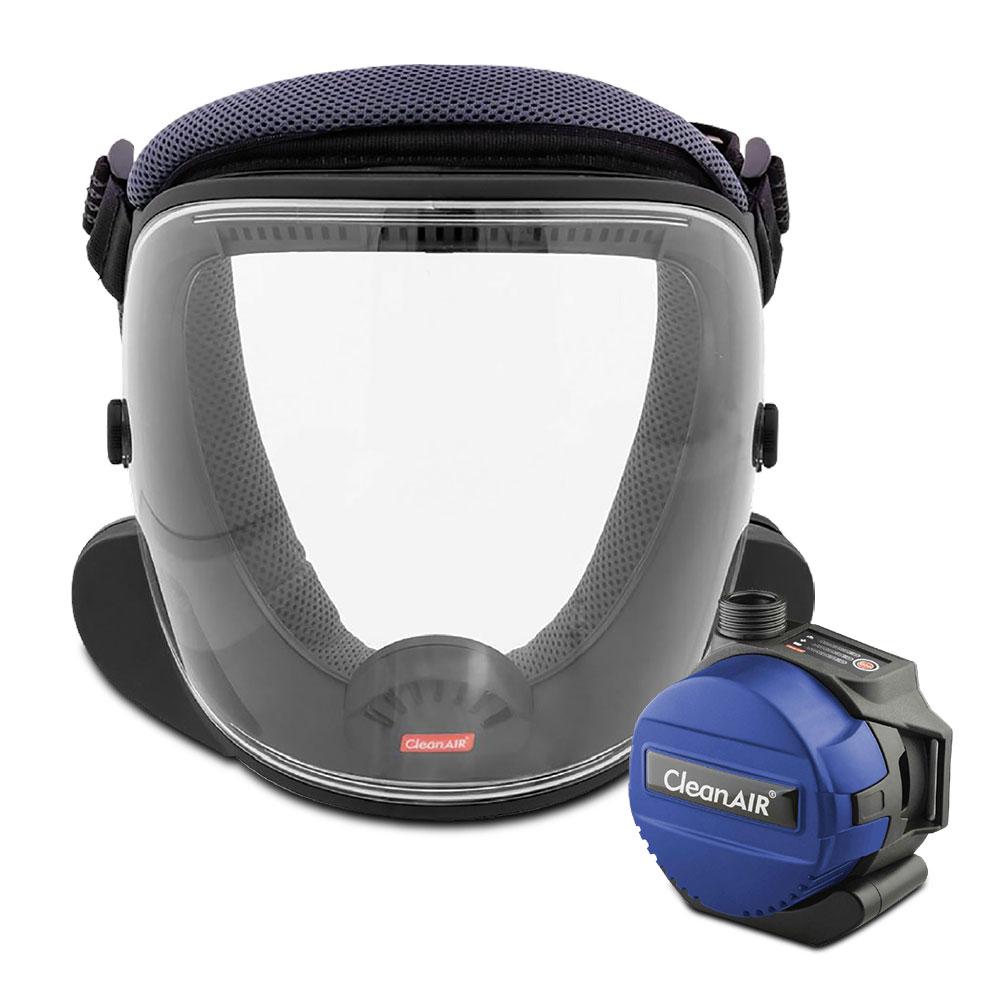 Maxisafe RFU837-CB Unimask Protective Face Shield with Basic PAPR