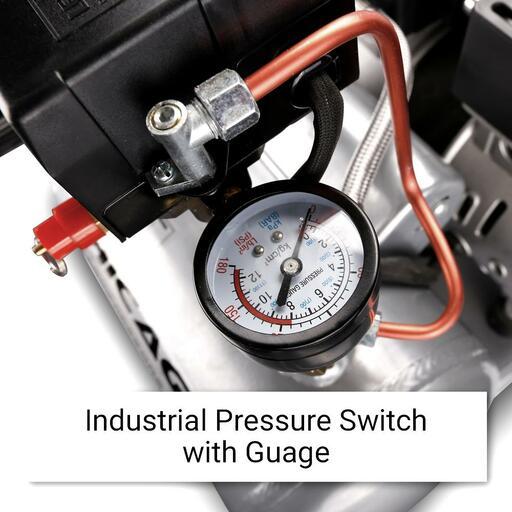 Chicago Air HUSH4 4L Silenced Aluminium Air Compressor