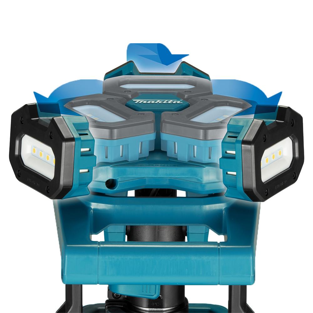 Makita DML814 18V Li-ion Cordless 3000lm Telescopic Tower Light - Skin Only