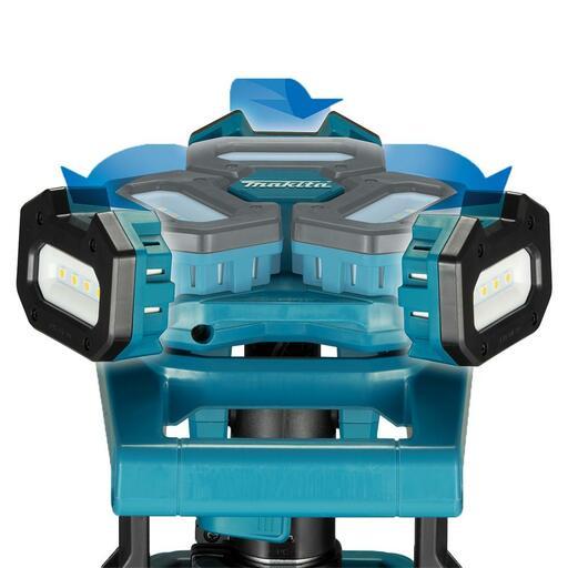 Makita DML814 18V Li-ion Cordless 3000lm Telescopic Tower Light - Skin Only