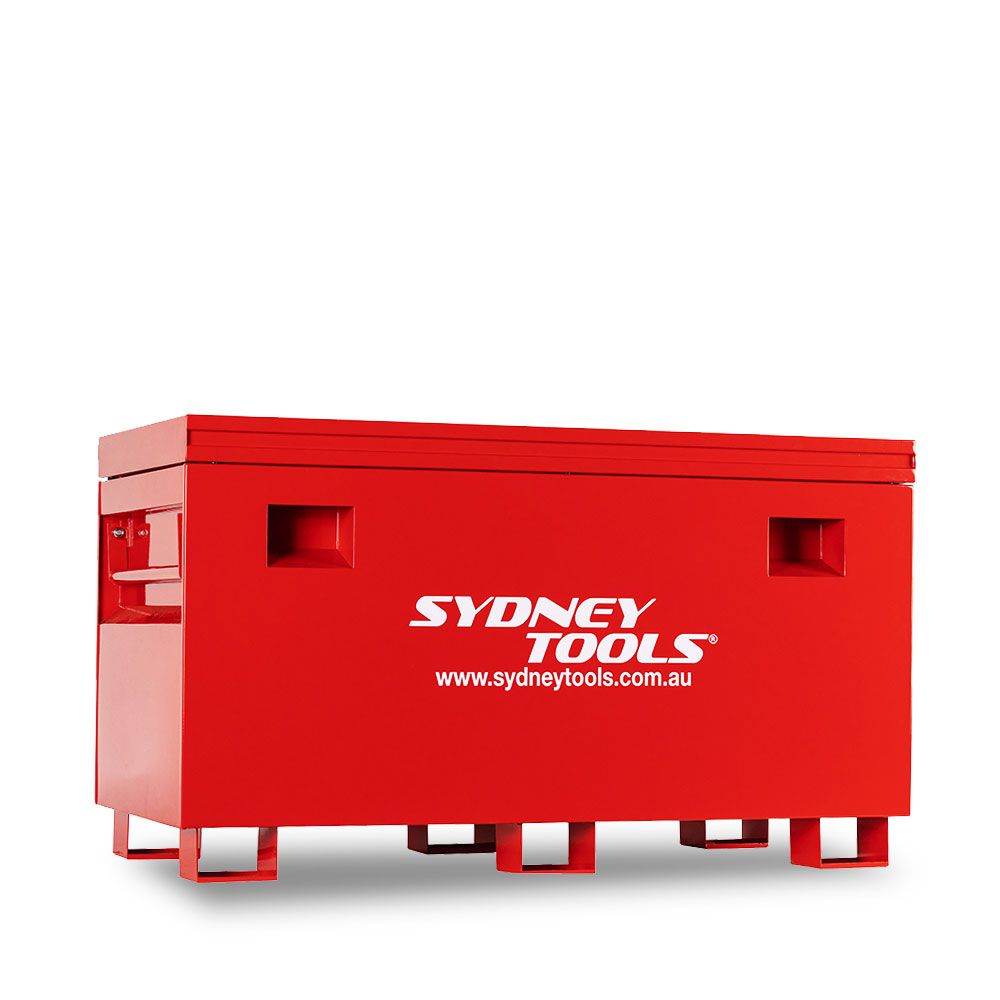 Sydney Tools B700R 1219 x 610 x 700mm Red Steel Site Box