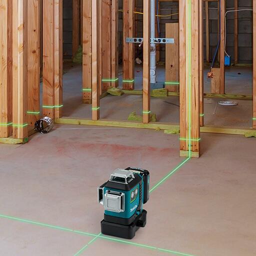 Makita SK700GD 12V Max CTX Li-ion Cordless 3 x 360° Green Line Laser ...