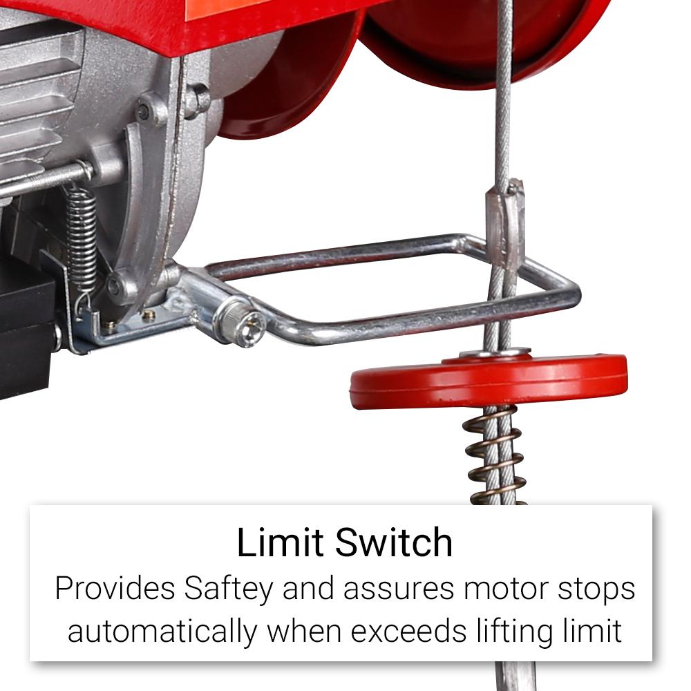 Bayer BCH500 1000W 250/500KG Electric Rope Hoist