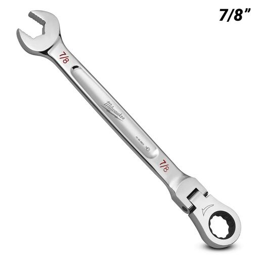 Milwaukee 48229513 15pce Metric Flex Head Ratcheting Wrench Set