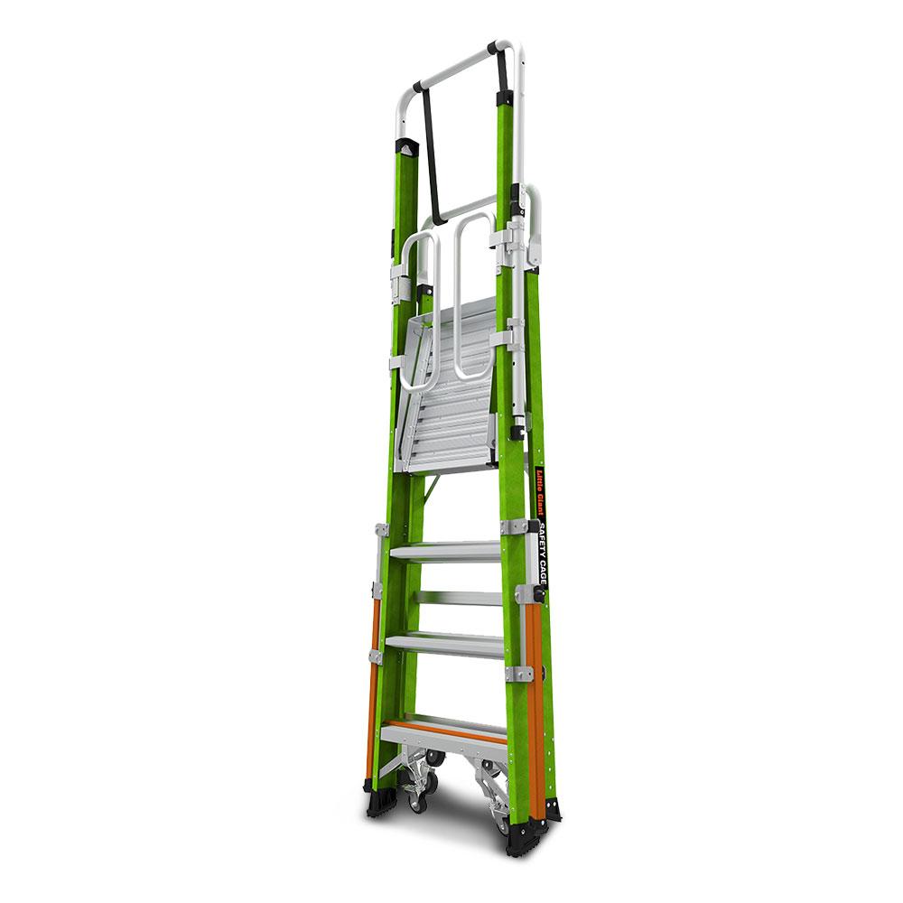 Little Giant Ladder Systems 19704-146 1.19m 170kg Fibreglass Enclosed ...