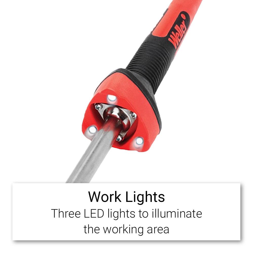 Weller WLIR6023I (SP40NAU) 40W 240V Soldering Iron with LED Lights