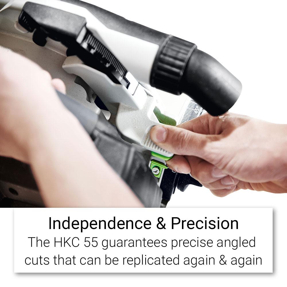 Festool HKC 55 EB-Basic (576163) 18V 160mm Cordless Circular Saw Basic in Systainer