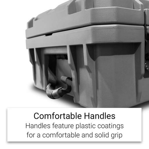 Daytona D95SCB 95L Grey Heavy Duty Low Slimline Cargo Case Box