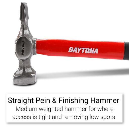 Daytona D7PBAR 7pce Panel Beating Auto Body Repair Hammer & Dolly Kit