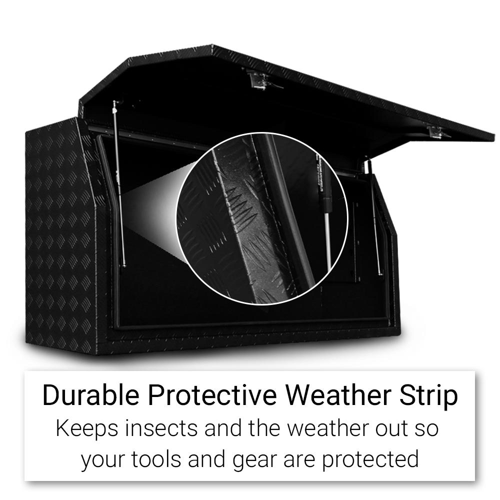 Sydney Tools STFIS1700 2.5mm 1700 x 820 x 530mm Full Lid Black ...