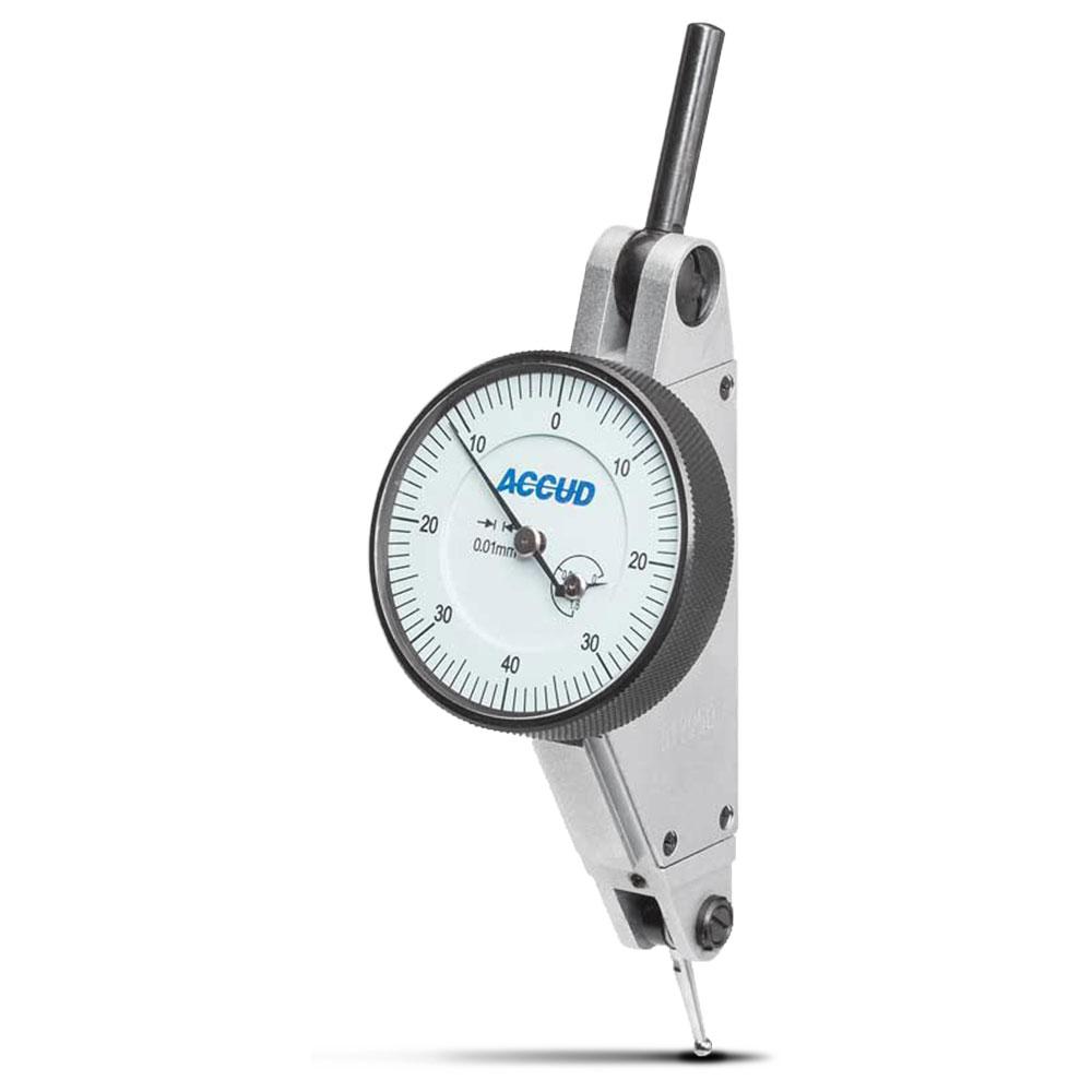 Accud AC-266-016-11 1.6mm Large Range Angle Faced Dial Test Indicator
