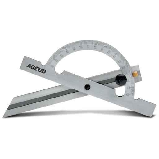 Accud AC-813-012-01 300mm Combination Square & 10-170° Protractor