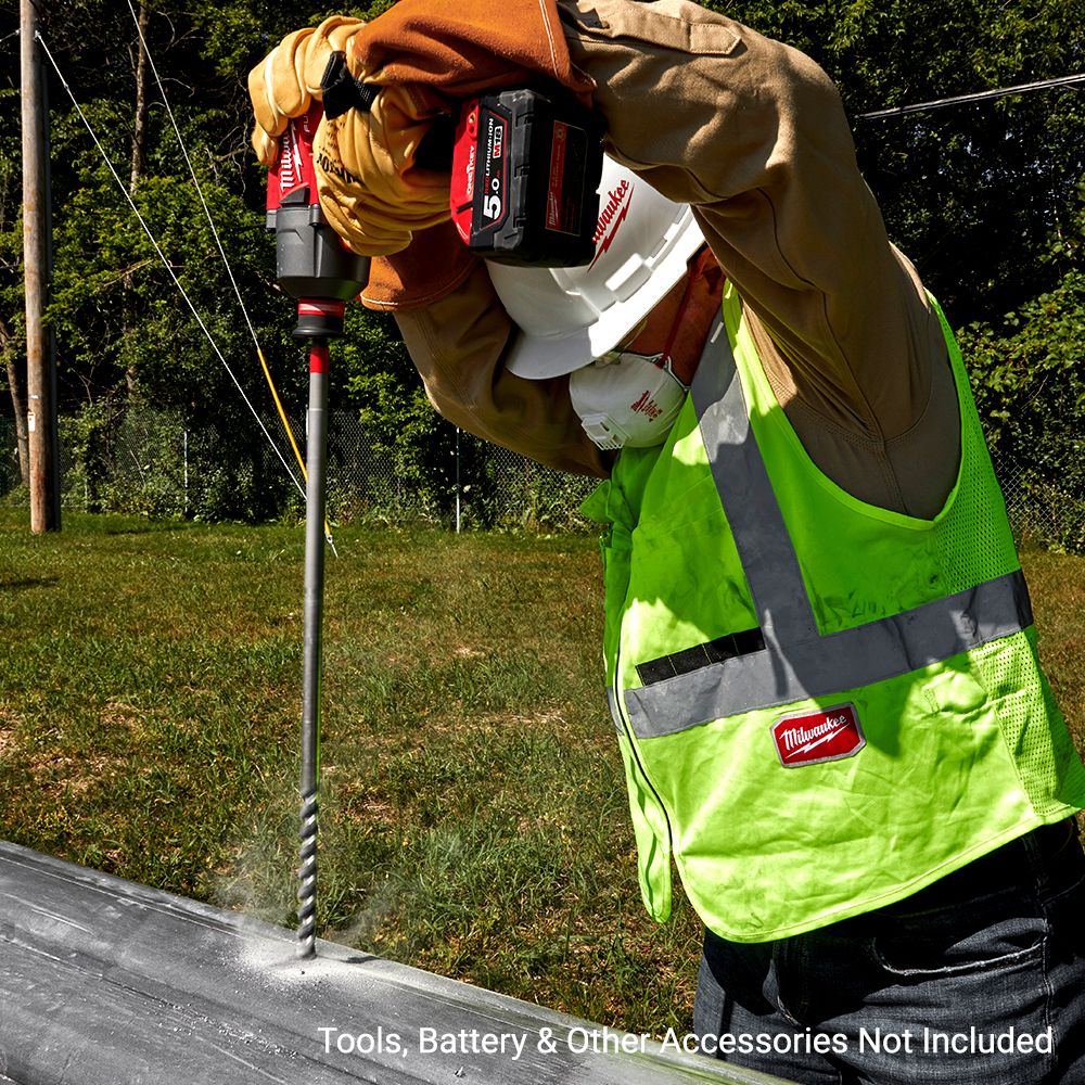 Milwaukee 48137809 15/16" x 22" SHOCKWAVE Impact Duty Lineman's ...