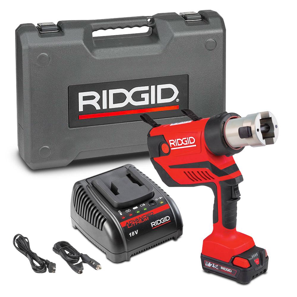 Ridgid RP 350 (72808) 18V 2.5Ah Li-ion Cordless Brushless Press Tool ...