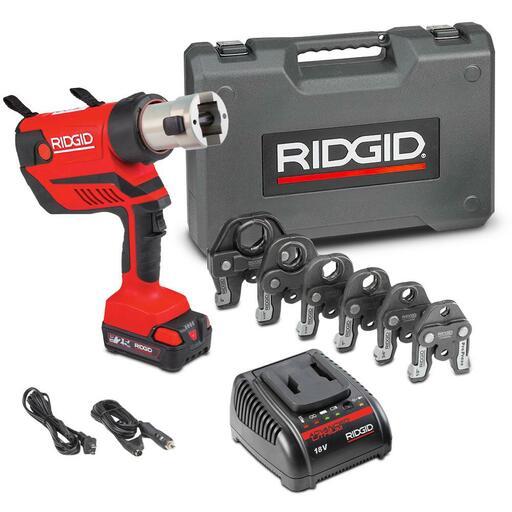 Ridgid RP 350 (67168) 18V 2.5Ah Li-ion Cordless Brushless Press Tool ...