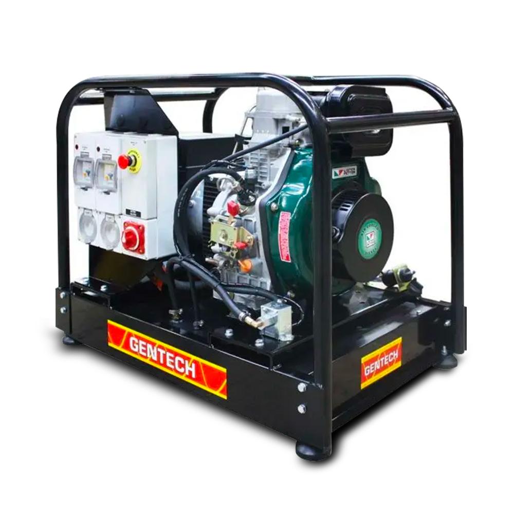 Gentech ED7000LSRE-MINE 7kVA Single Phase Diesel Mining Generator ...