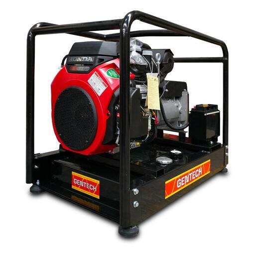 Gentech EP11000HSRE 11kVA Single Phase Electric Start Petrol Generator ...