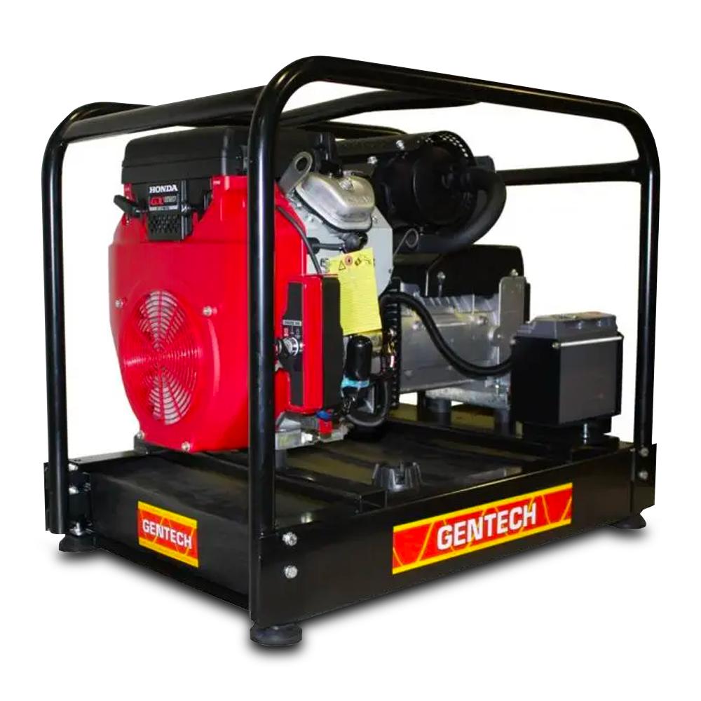 Gentech EP9500HSRE 9.5kVA Single Phase Electric Start Petrol Generator ...