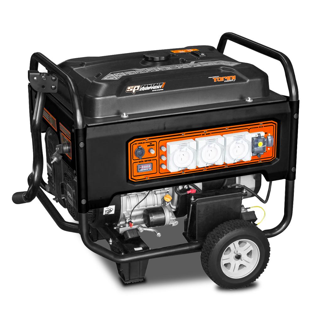 SP Tools SPGC12000E 12kVA 20HP AVR Electric Start Petrol Generator ...
