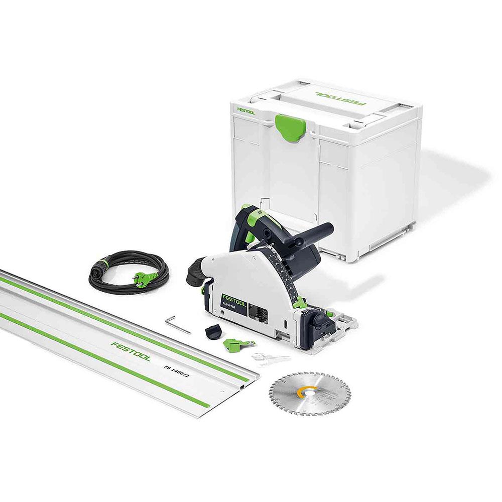 Festool TS 55 FEBQ-Plus-FS (577281) 1200W 160mm (6-1/4") Plunge Cut Saw ...