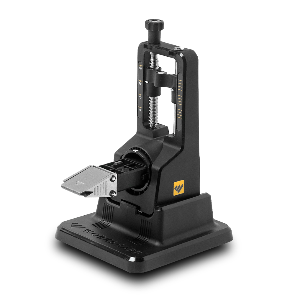 Work Sharp WSBCHPAJ-I Precision Adjust Knife Sharpener with Tri-Brasive