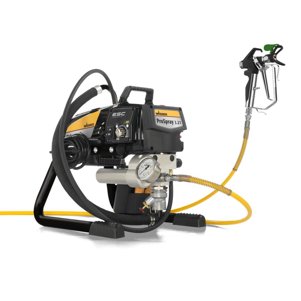 Wagner ProSpray 3.21 Skid (0558009A) 0.8HP Airless Paint Spray Gun