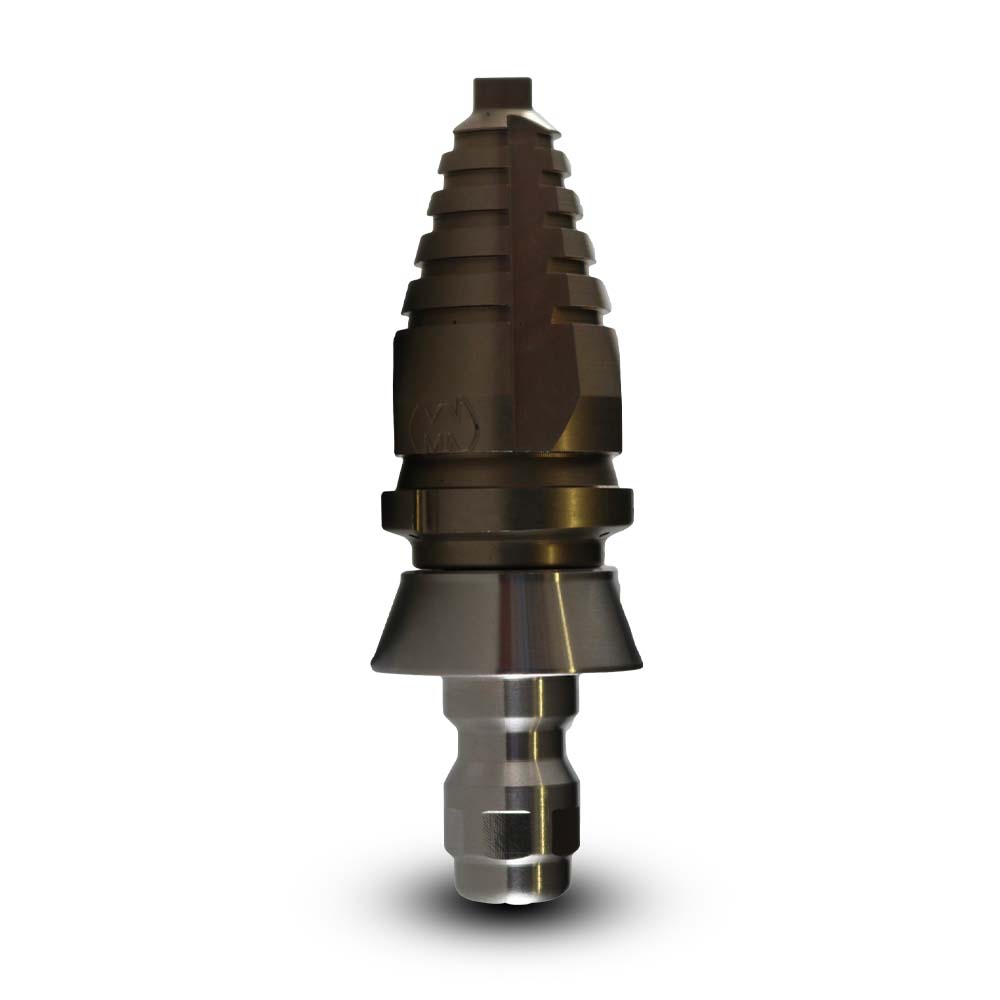 Mustang Nozzles SCP3R1F-BA8 1/4" SS Quick Connect Side Cutter Predator ...