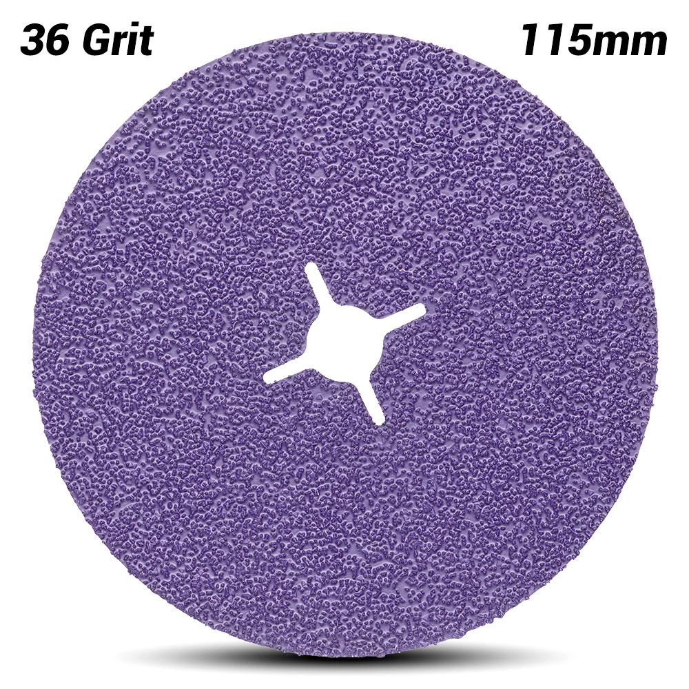 3M 60440365793 (982CX) 115mm x 22mm Cubitron™ II Fibre Disc 982CX ...
