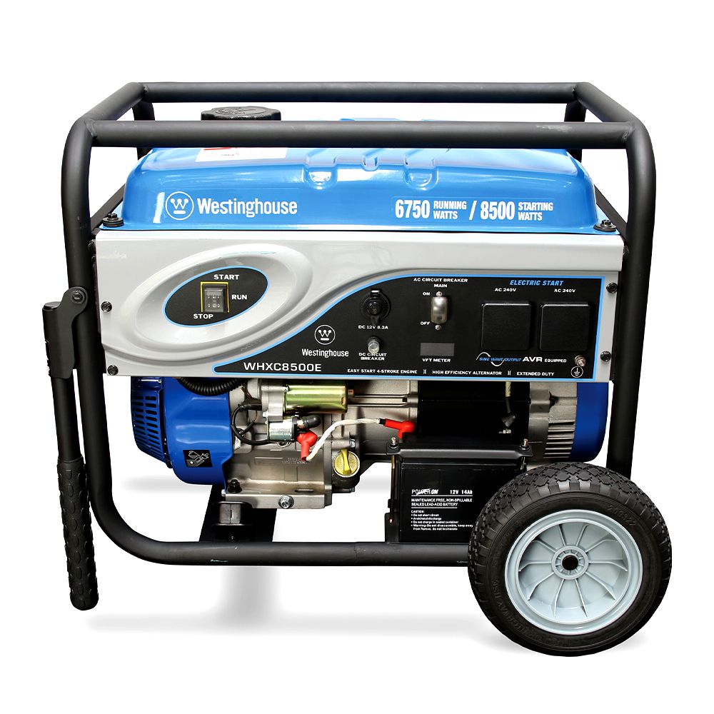 Westinghouse WP WHXC8500E 8500W 4-Stroke Petrol Electric Start Portable ...