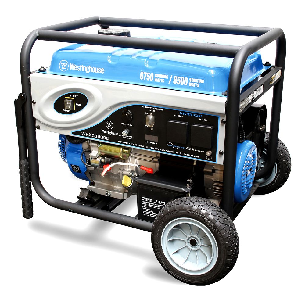Westinghouse WP WHXC8500E 8500W 4-Stroke Petrol Electric Start Portable ...