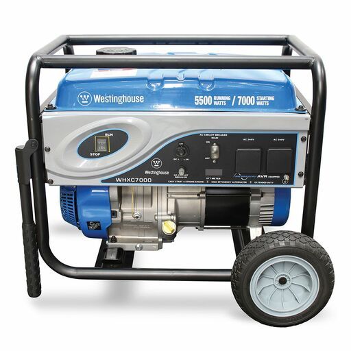 Westinghouse WP WHXC7000 7000W 4-Stroke Petrol Portable Generator