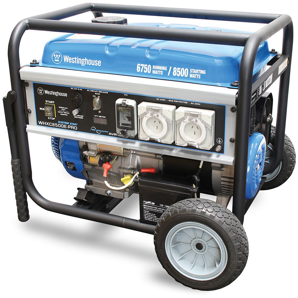 Westinghouse WP WHXC8500E-PRO 8500W 4-Stroke Petrol Electric Start ...