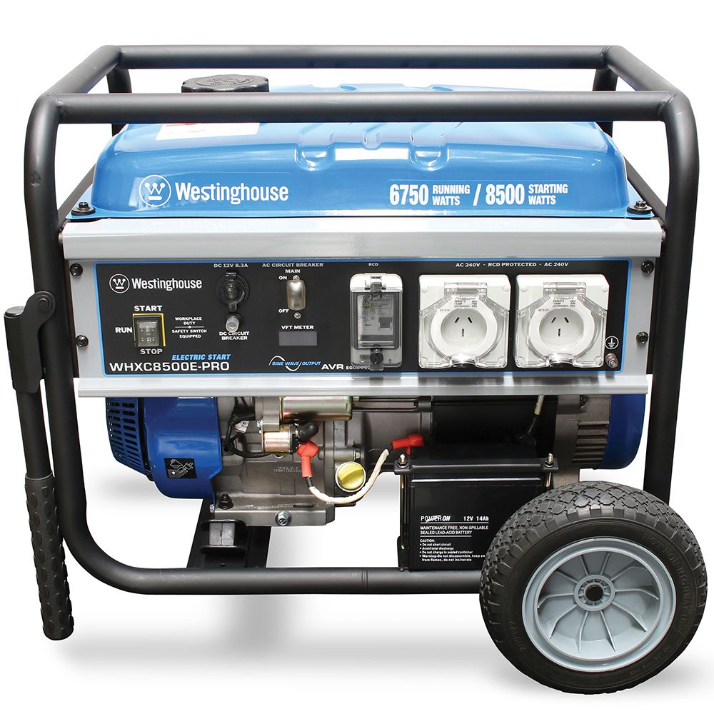 Westinghouse WP WHXC8500E-PRO 8500W 4-Stroke Petrol Electric Start ...